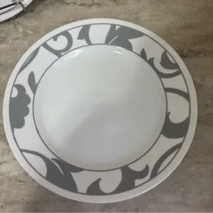 Corelle by Corning | Dining | Corning Corelle Muse Grey Luncheon Plate ...